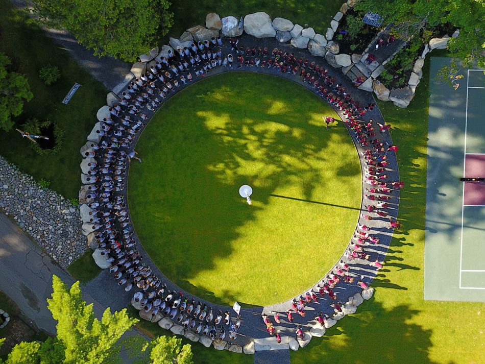 Manitou Flagpole Area, Amphitheater & Basketball Courts – Smithfield ...